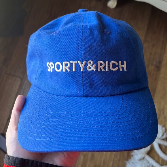 Sporty & Rich | Accessories | Sporty Rich Ball Cap | Poshmark